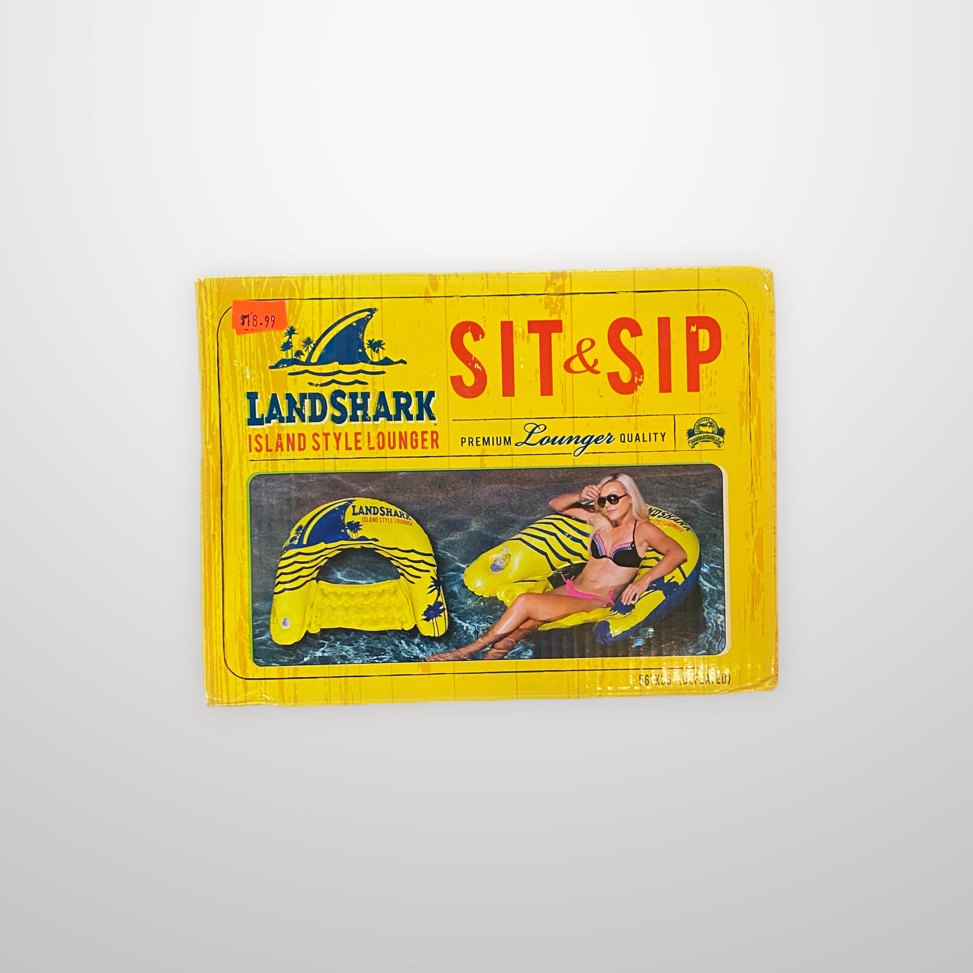 Landshark Inflatable Float | Kent Point Marina & Seafood