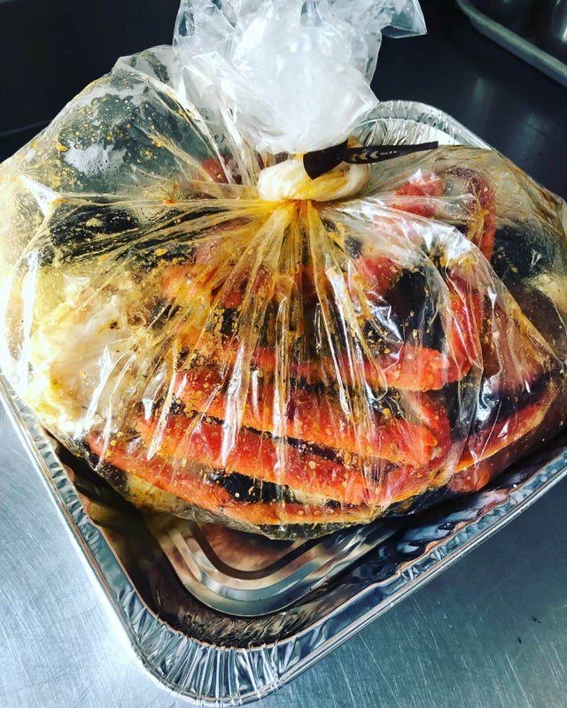 *Custom Seafood Bag