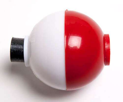 Billy Boy Unweighted Plastic Round Floats 1” (Red/White) | Kent Point ...