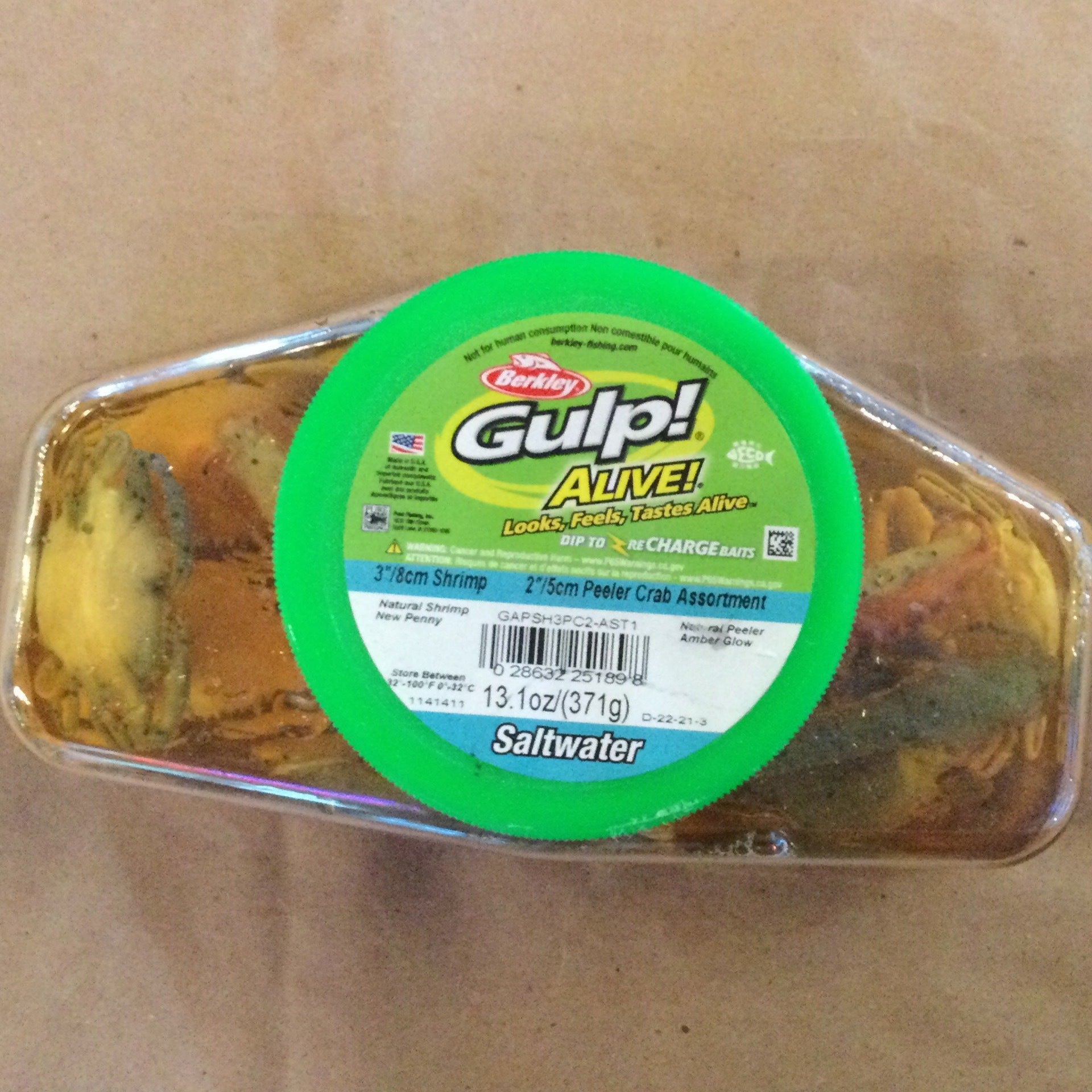 Berkley Gulp Alive Shrimp Crab Peeler Assorted Bucket | Kent Point ...