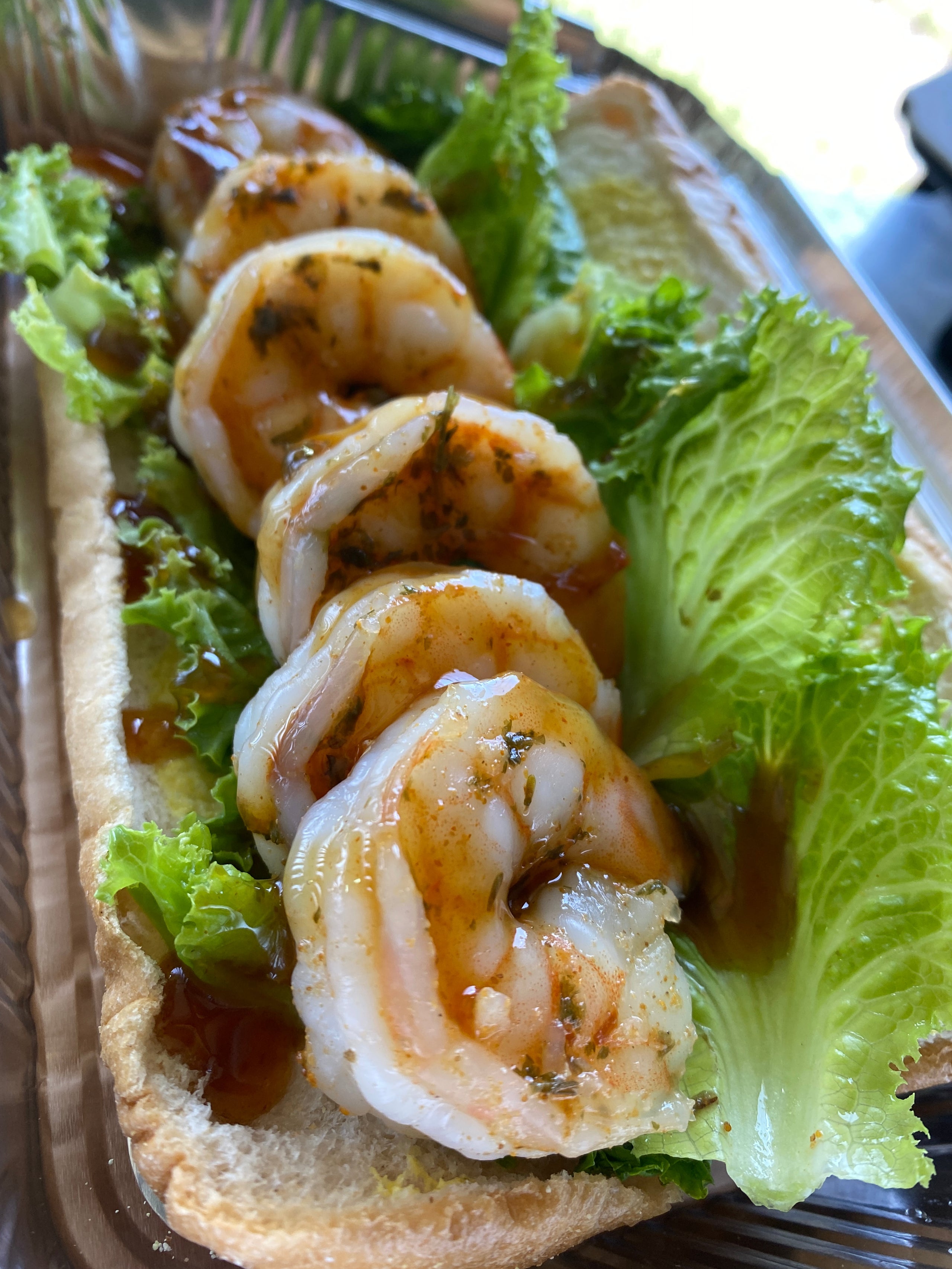 Custom Seafood Sandwich | Kent Point Marina & Seafood