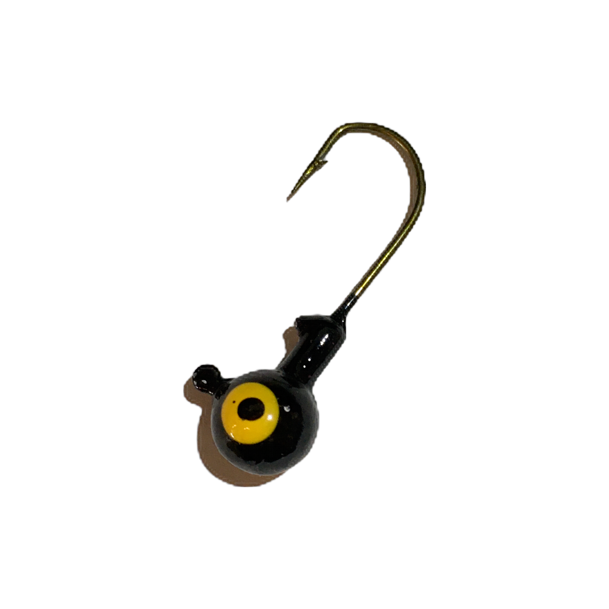 Danielson 1 Black Hawk Jig Heads Double Eye Size: 1/4 Black | Kent ...