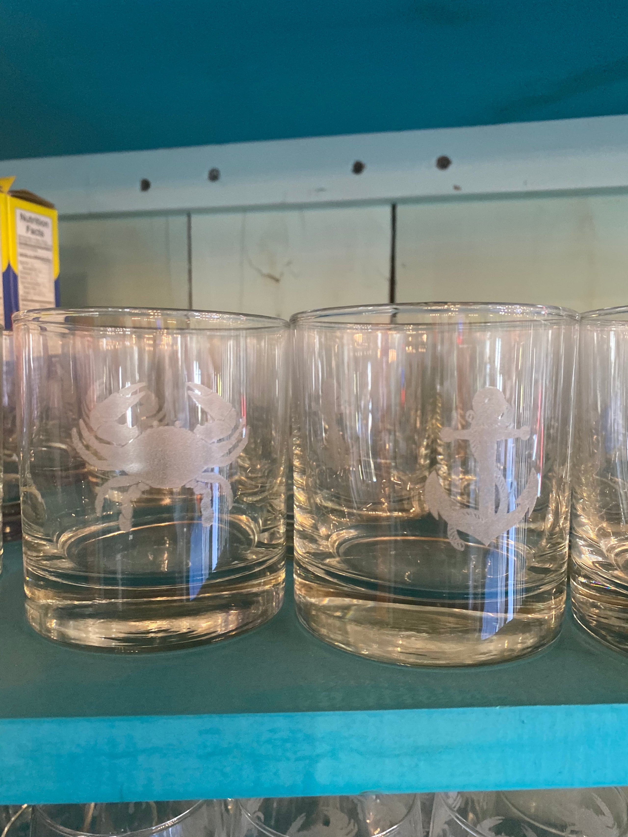 Glassware (11 oz Rock Glass) | Kent Point Marina & Seafood