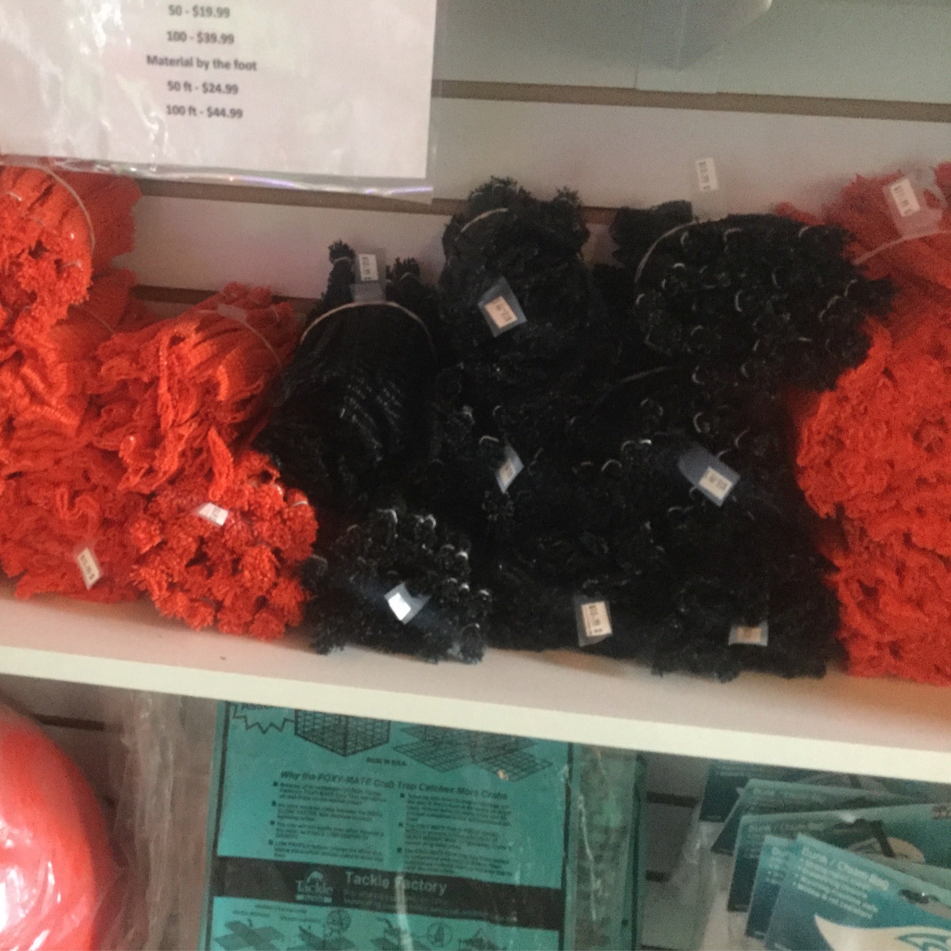 Clam Bags (Black) | Kent Point Marina & Seafood